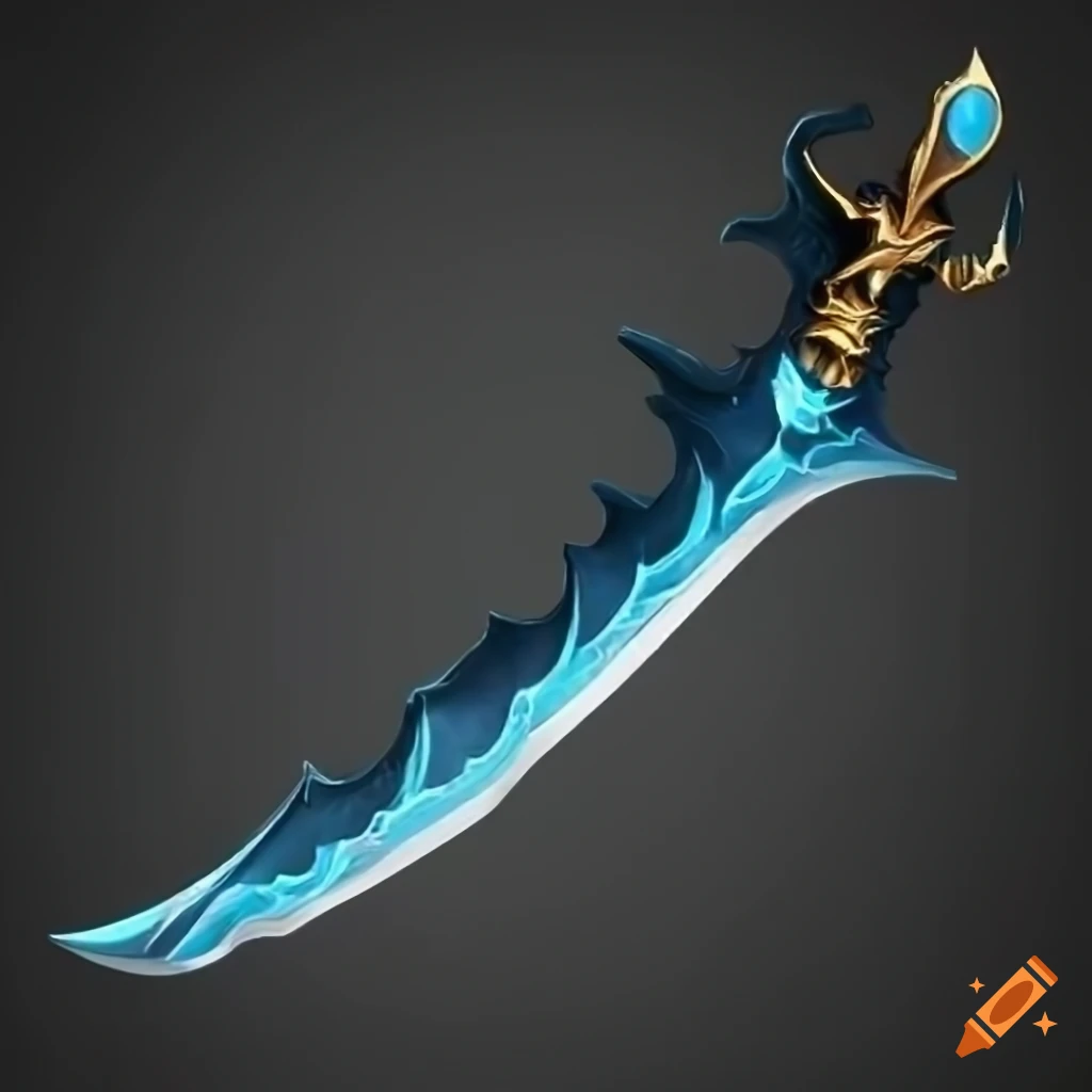 Mythic wave sword on Craiyon