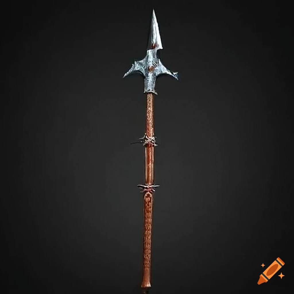 Perfect master halberd on Craiyon