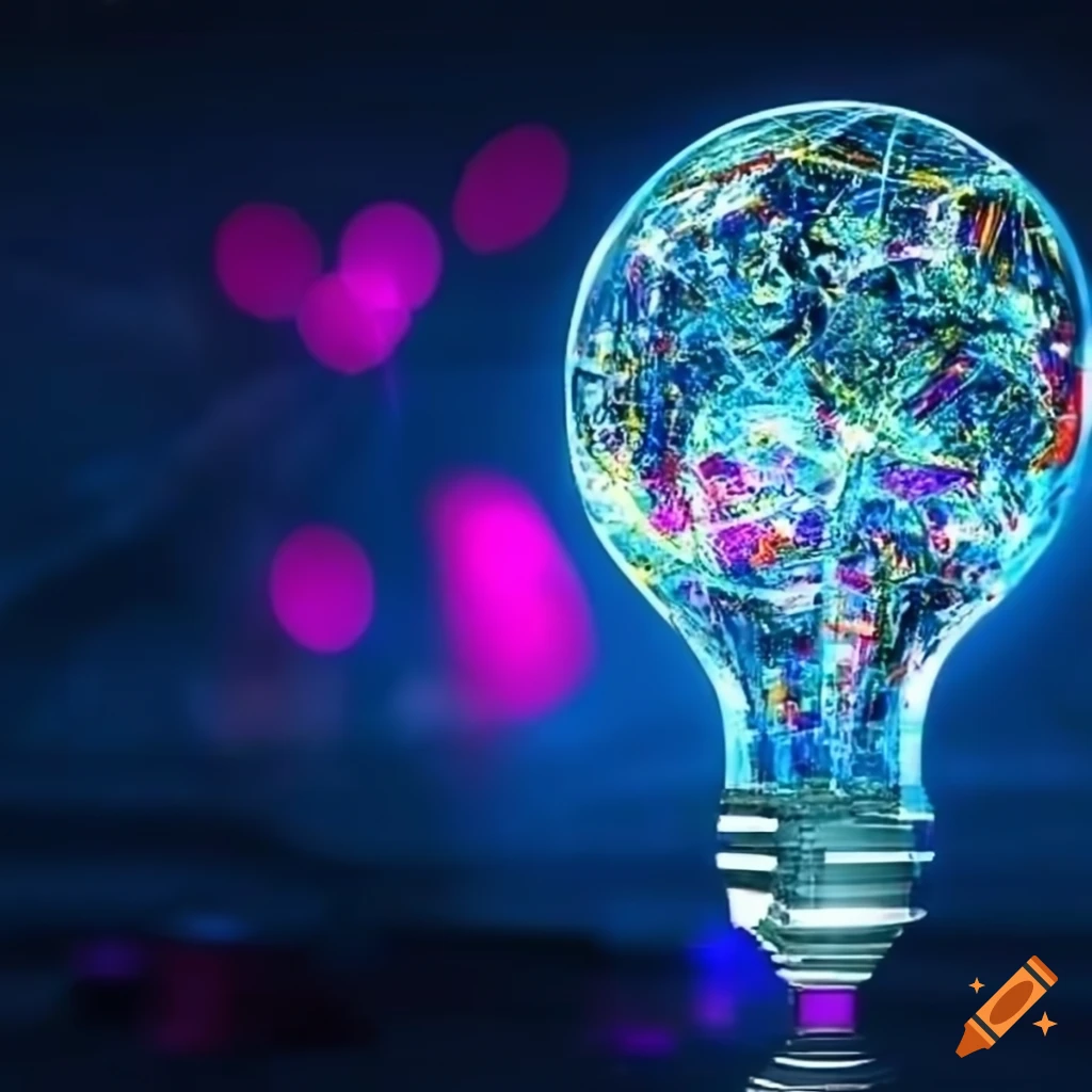 Abstract image representing the future of innovation on Craiyon