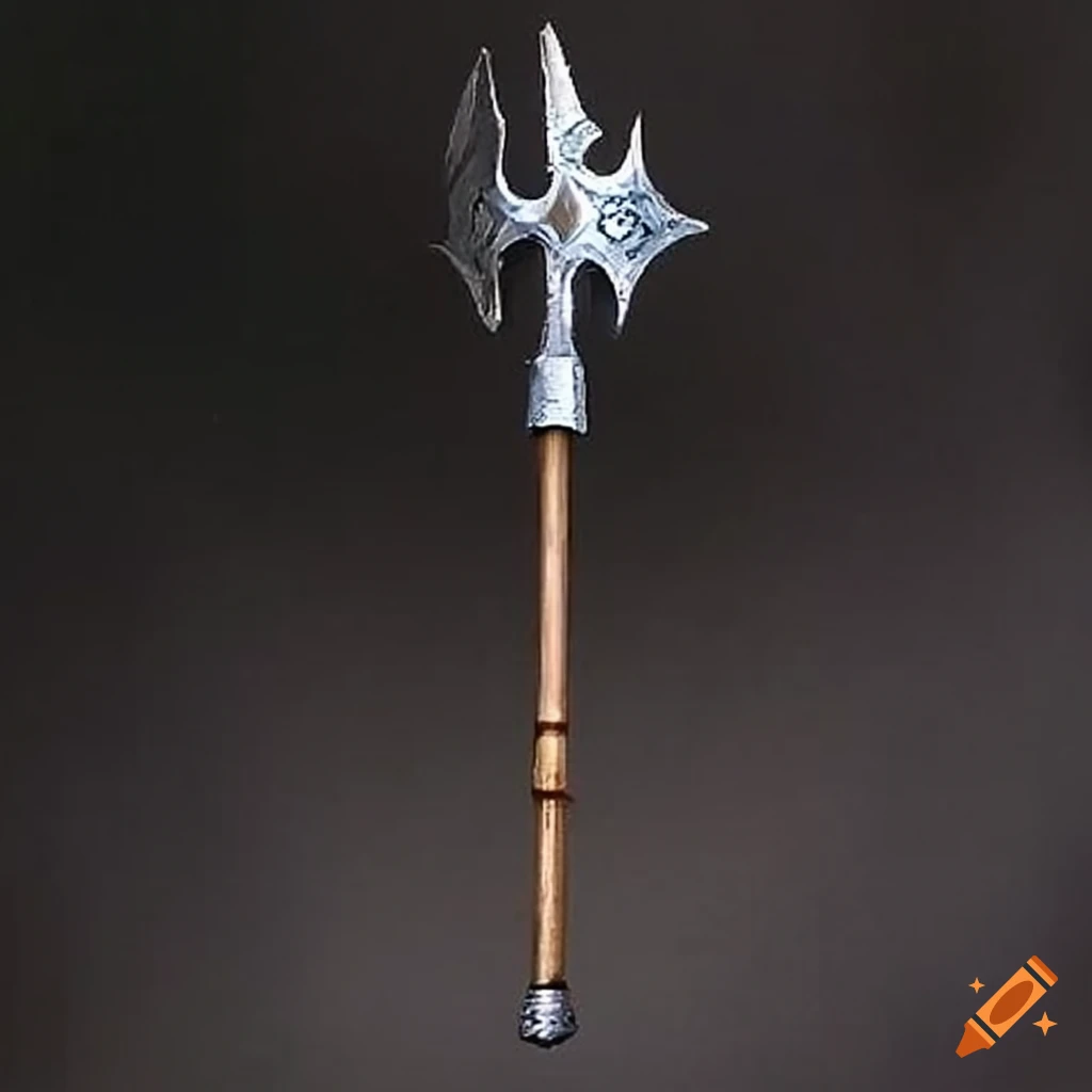 Perfect master halberd weapon on Craiyon