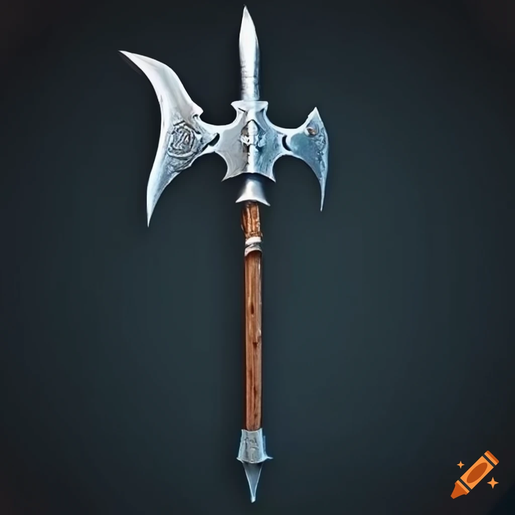 Perfect master halberd on Craiyon