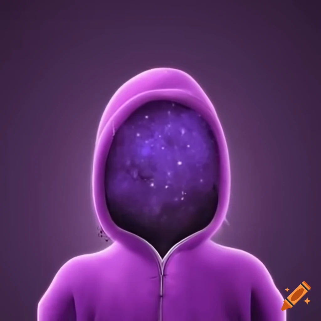 Purple profile picture for streaming profile on Craiyon