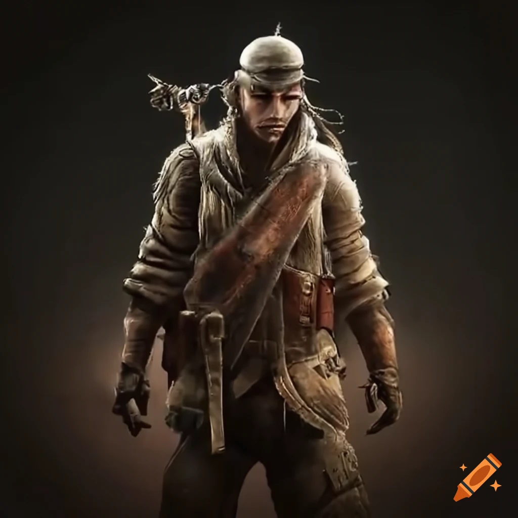 Hunter in hunt showdown game surrounded by monsters, feeling excited ...