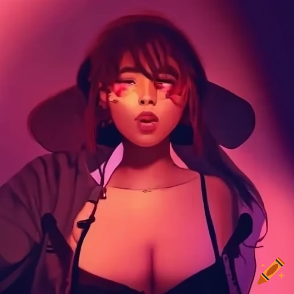 Modern rap song cover about craving escape on Craiyon