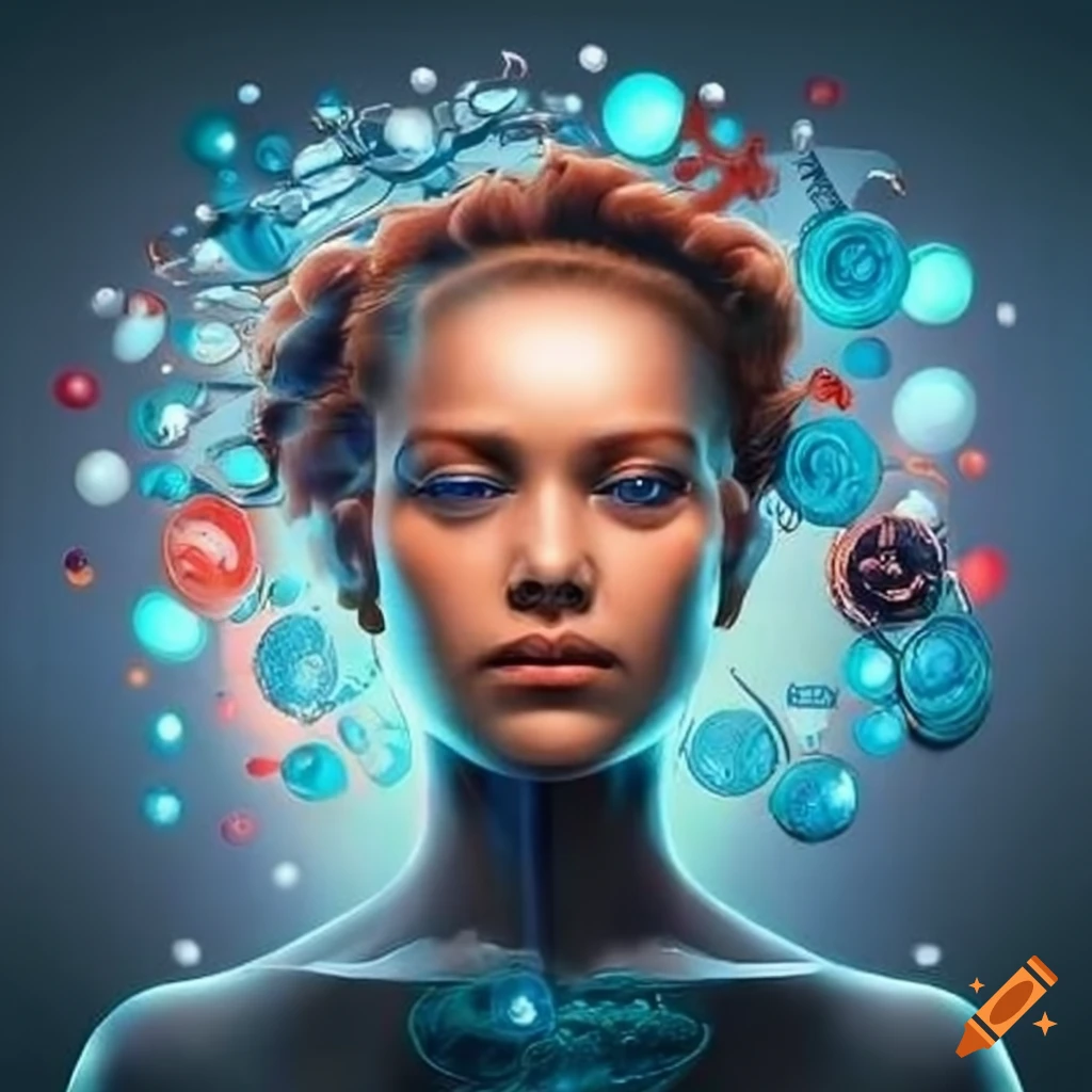 National Science Day poster on human growth through science, technology ...