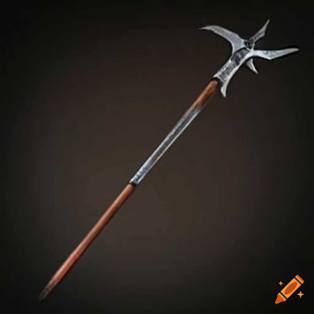 Perfect master halberd on Craiyon