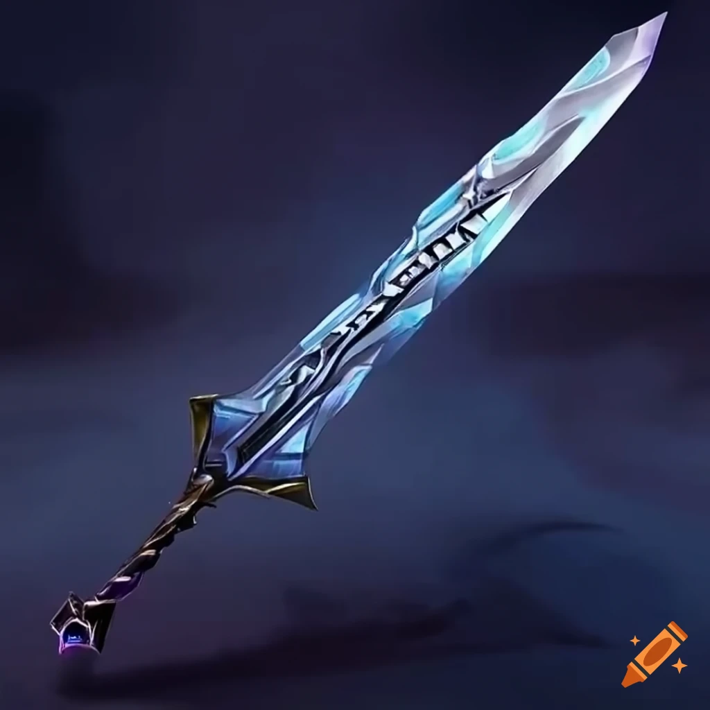 Epic magic longsword on Craiyon