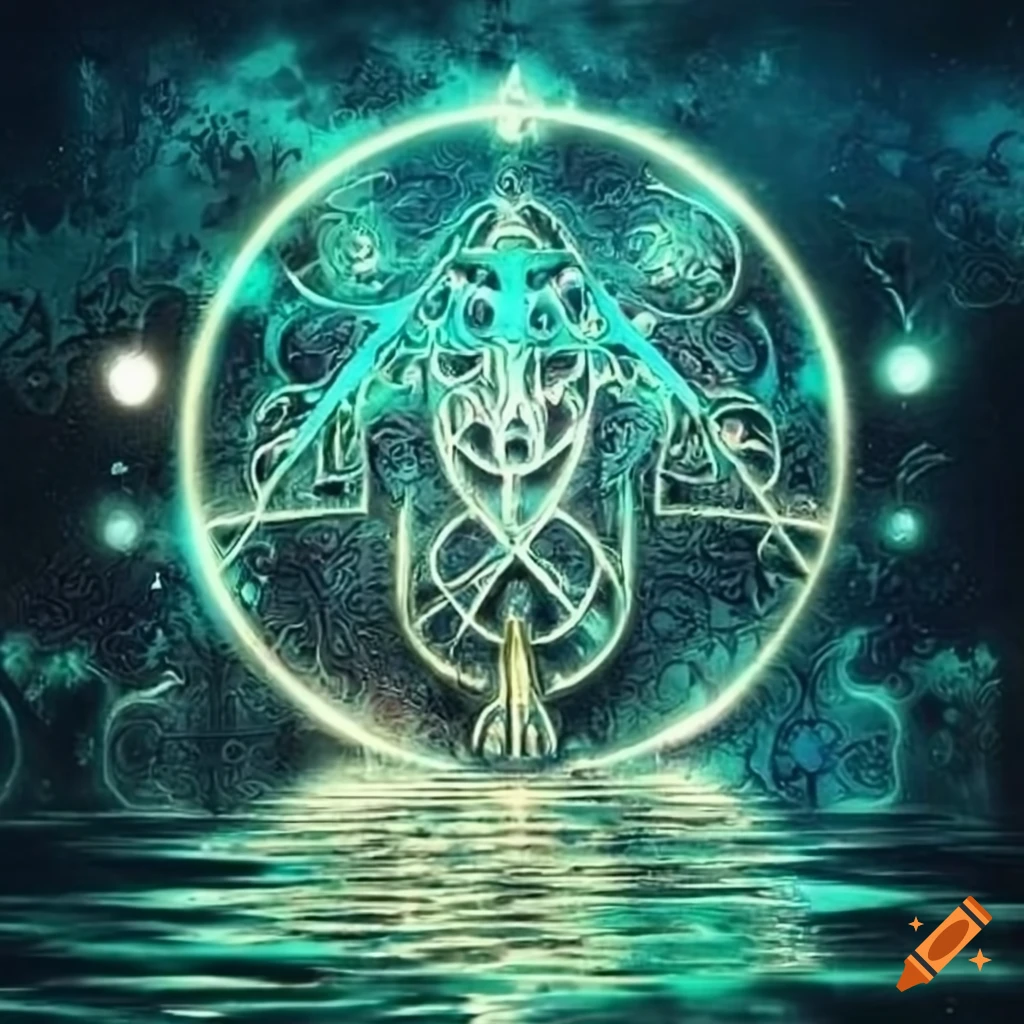 Enochian sigil symbol for an excellent vacation and soul mate union on ...