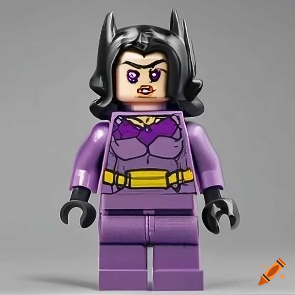 Lego dc batman huntress minifigure on Craiyon