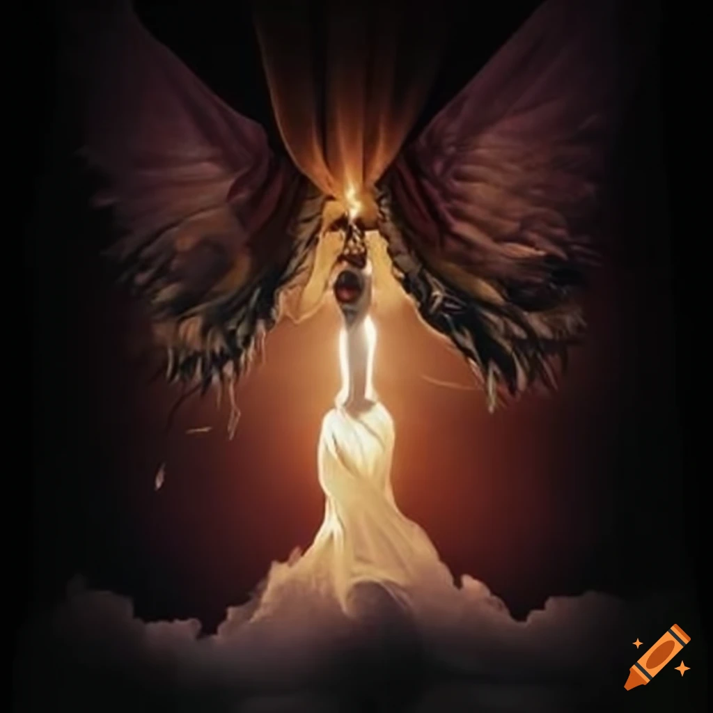 Drolta tzuentes flying to heaven on Craiyon