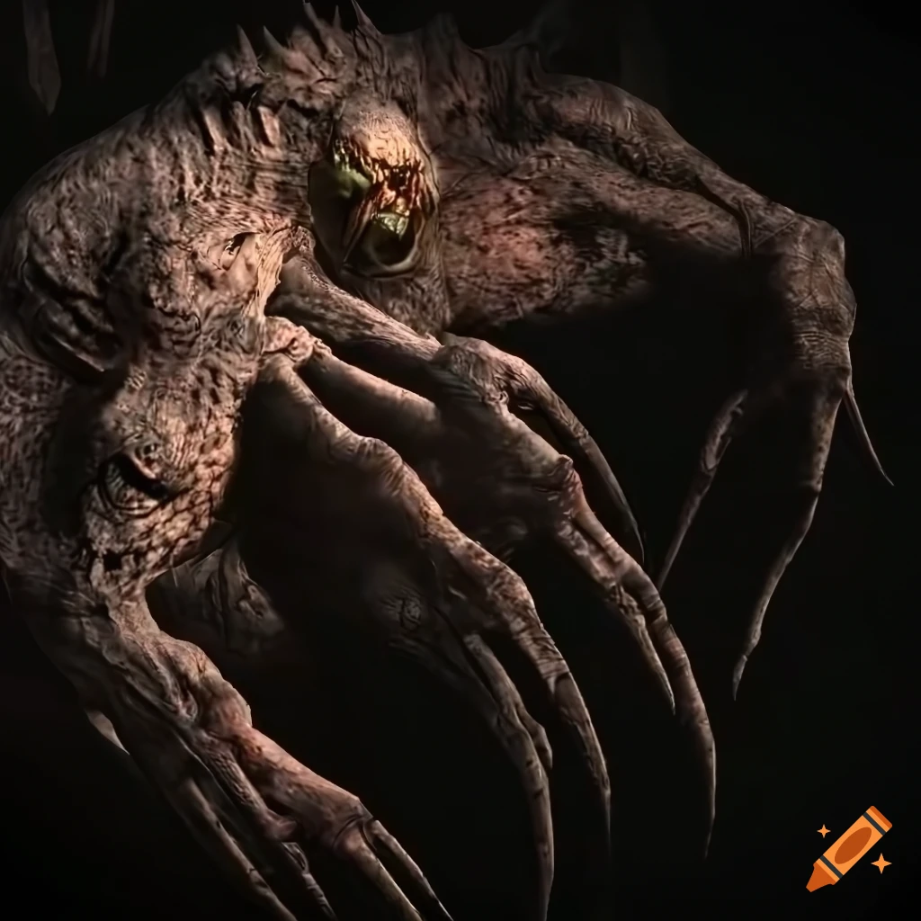 Menacing Death Claw creature from a game with high texture resolution ...
