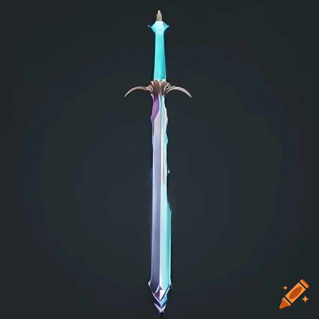 Epic magic longsword on Craiyon