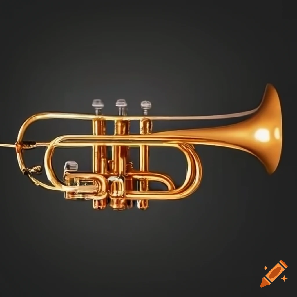 Trumpet instrument on Craiyon