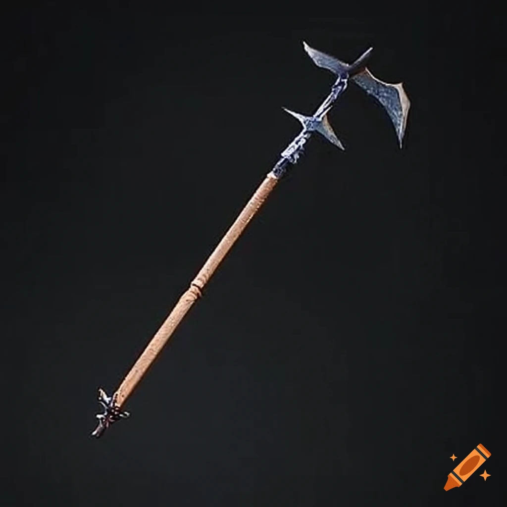 Perfect master halberd on Craiyon