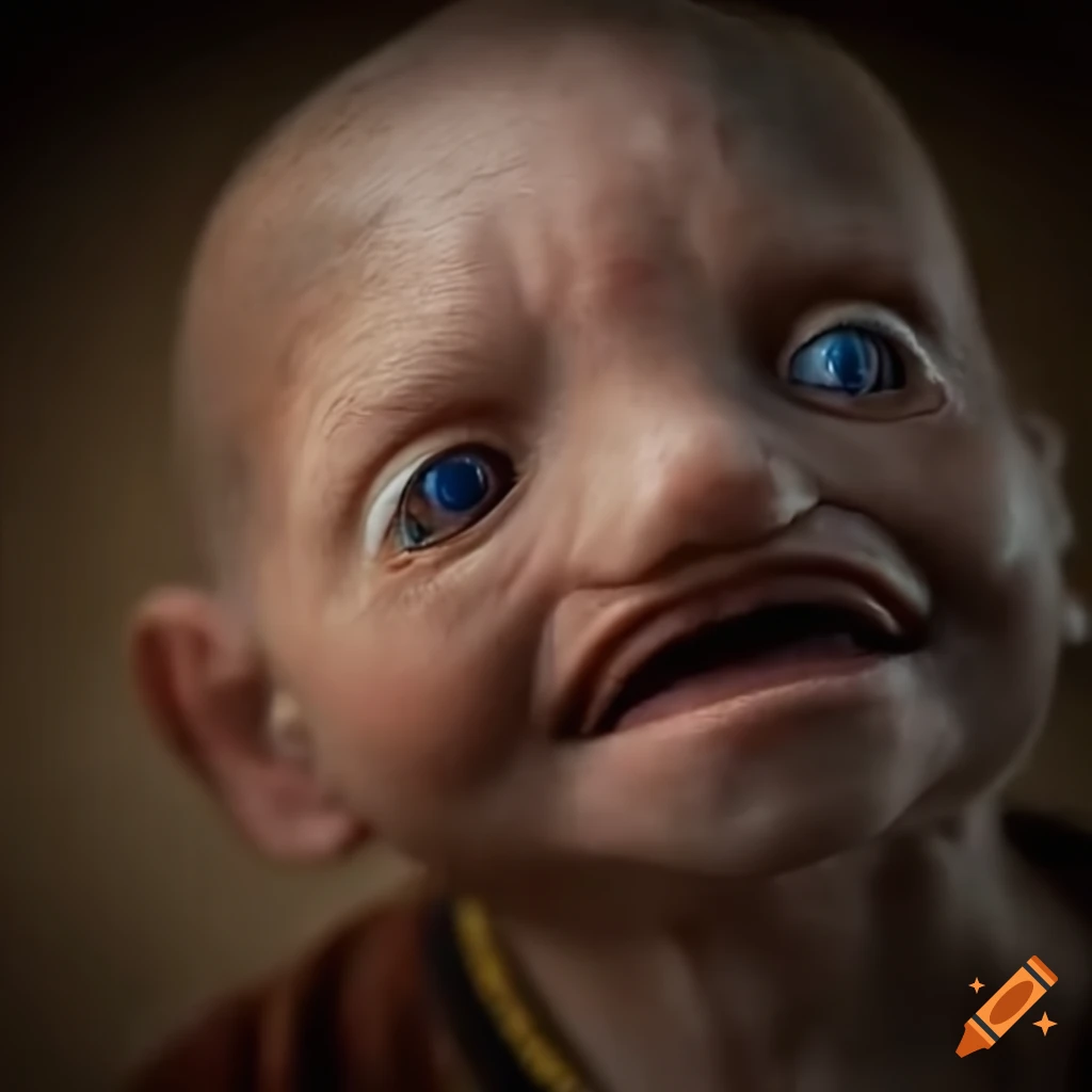 Fashionable outfit in an uncanny valley setting on Craiyon