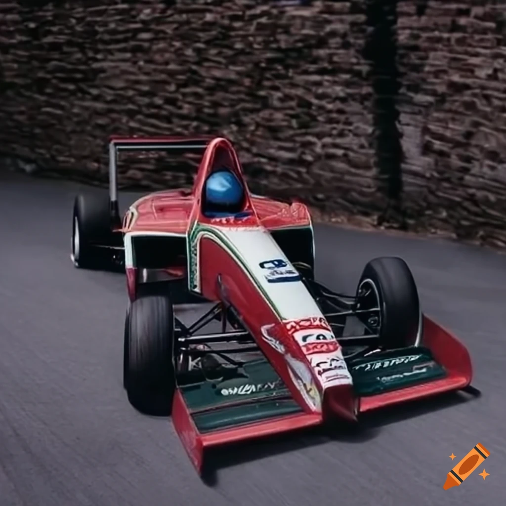 90s formula style car on Craiyon