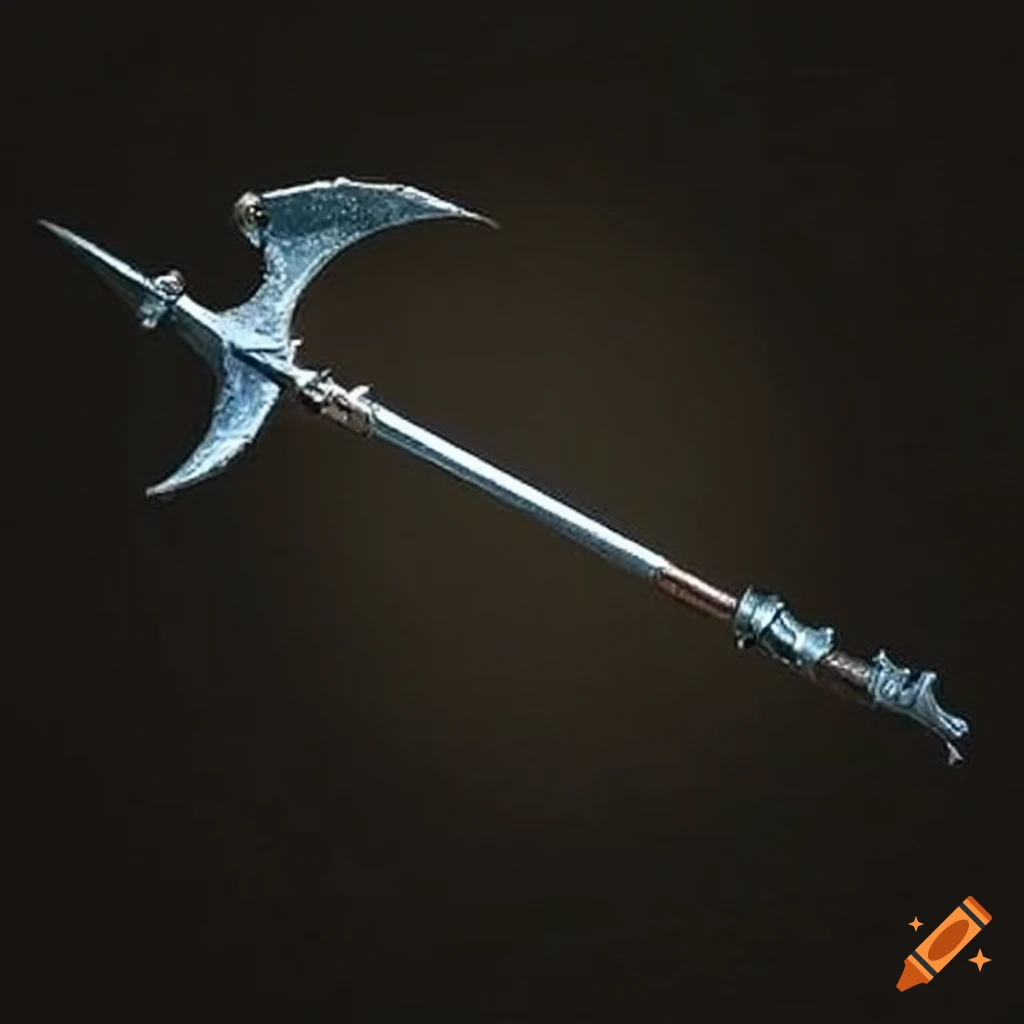 Perfect master halberd on Craiyon