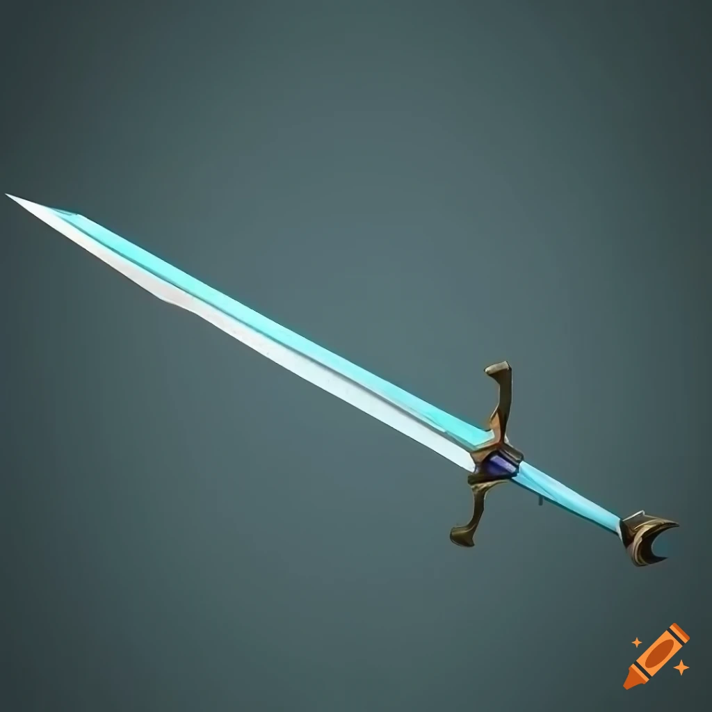 Epic magic longsword on Craiyon