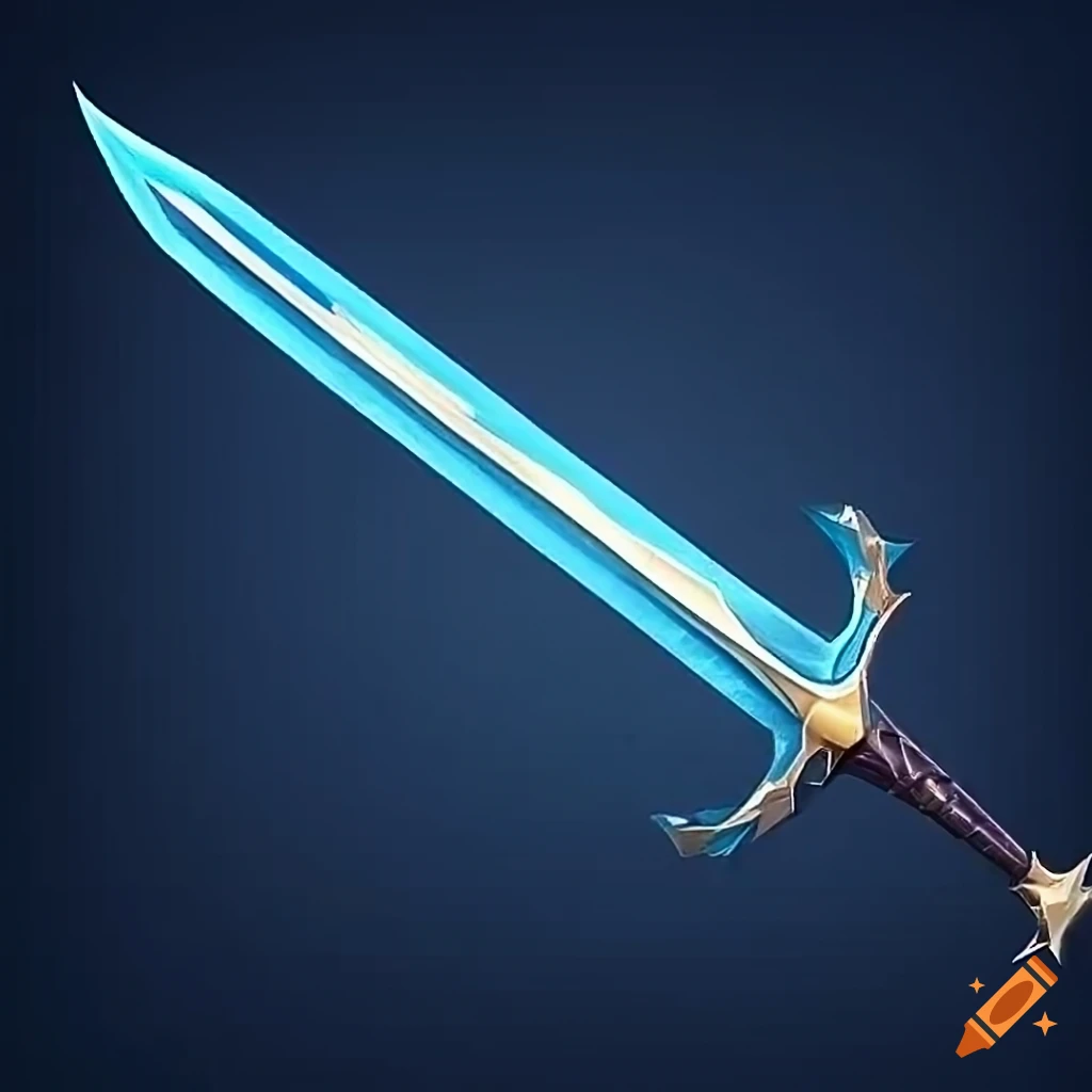 Epic magic longsword on Craiyon