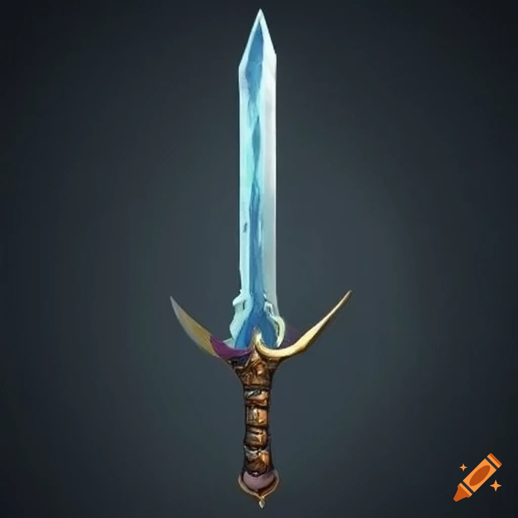 Fantasy rpg sword on Craiyon