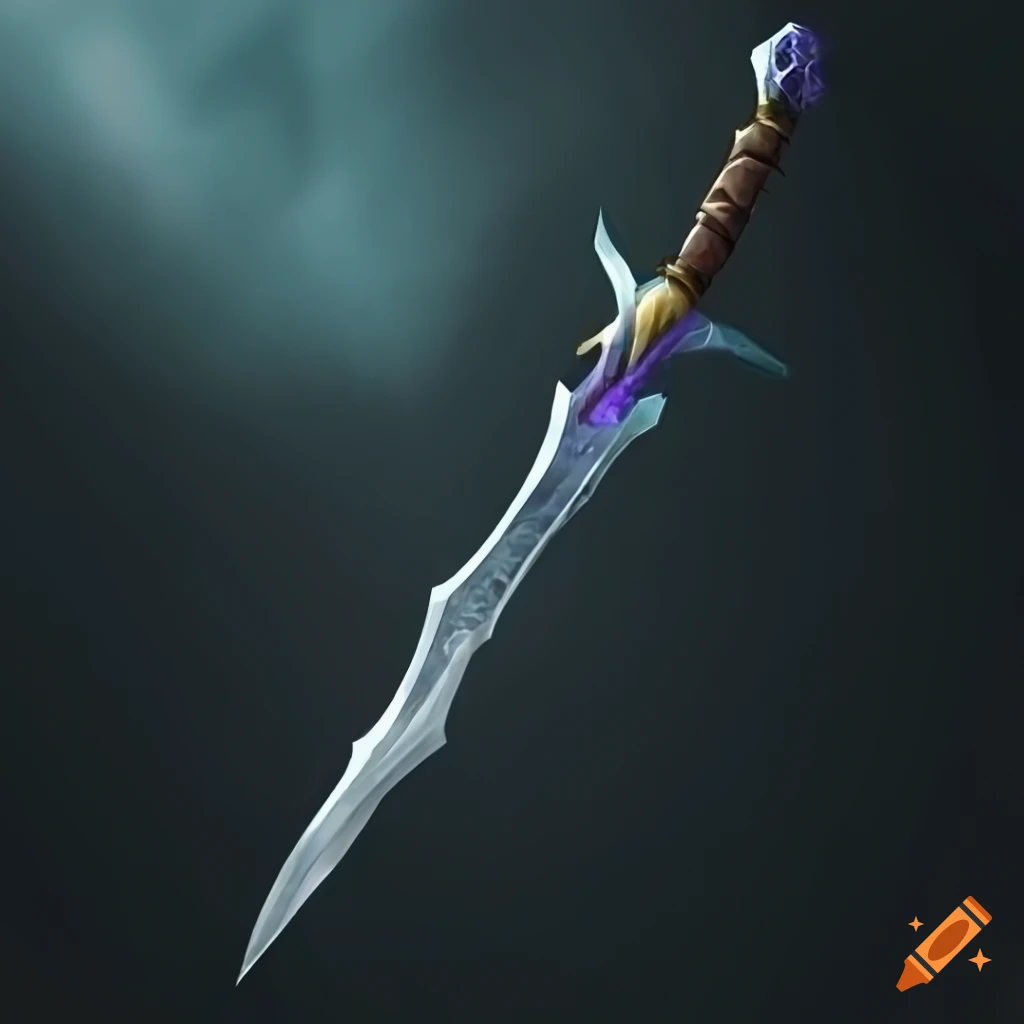 Fantasy rpg sword on Craiyon