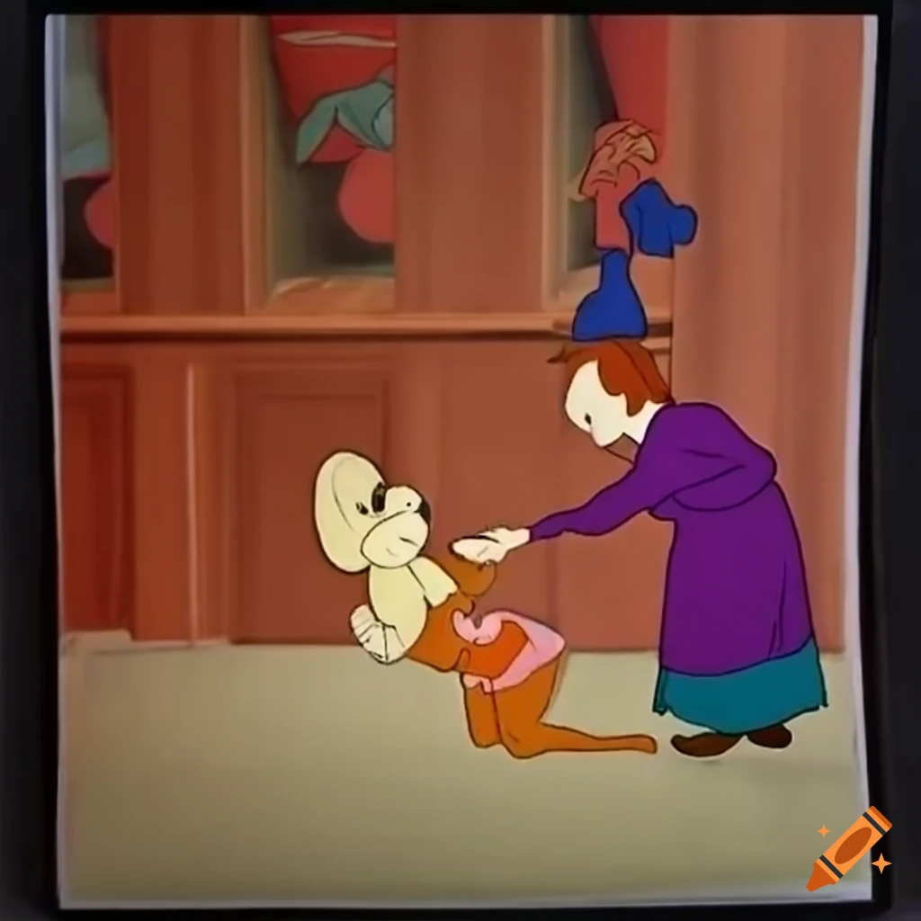 Soviet animation "the parma violets" from the 1970s on Craiyon