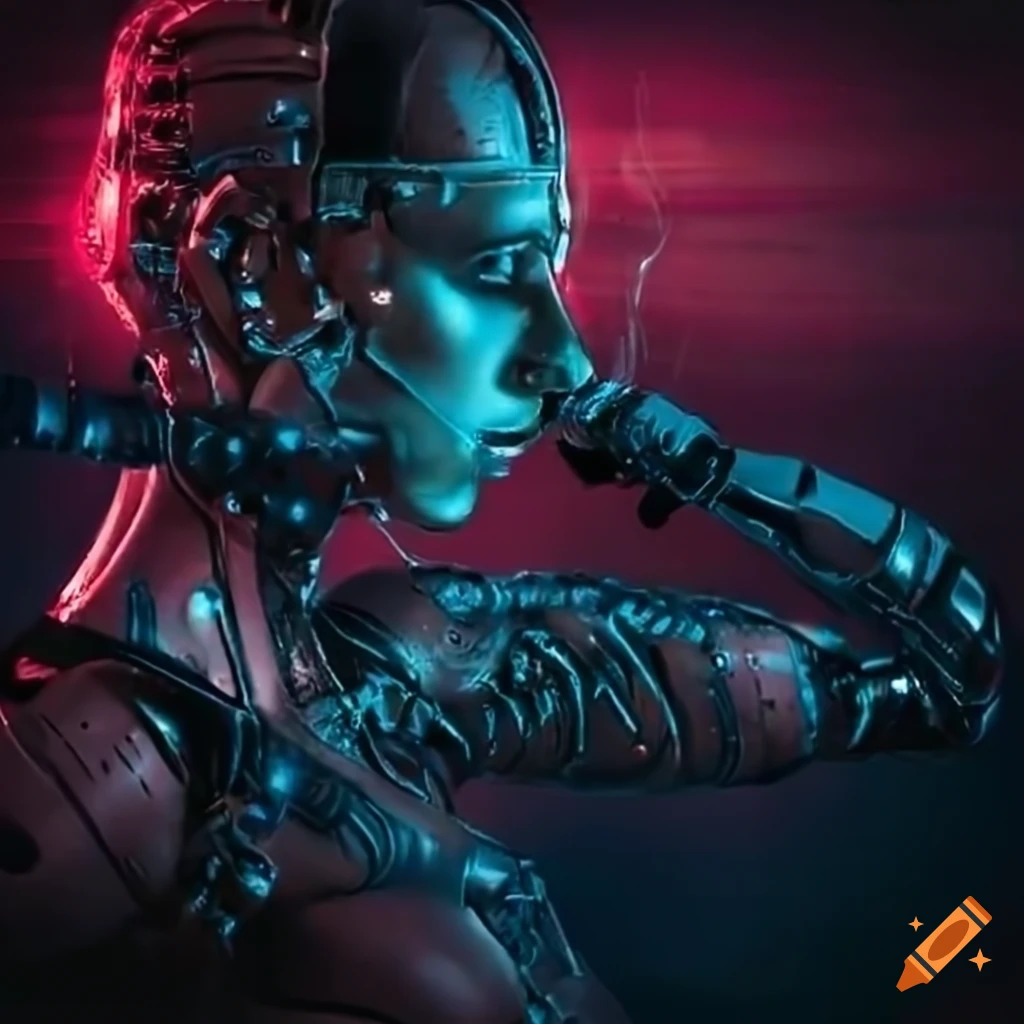 Cyborg on Craiyon