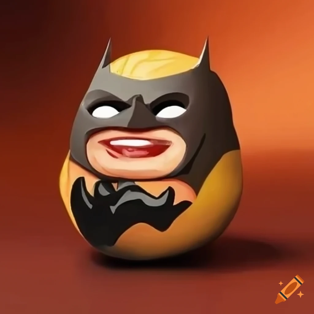 Potato Batman on Craiyon