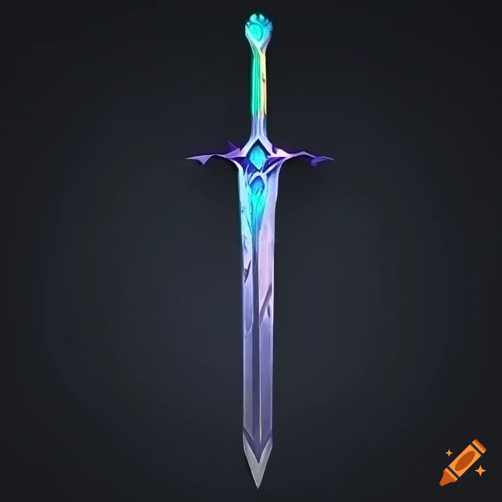 Epic magic longsword on Craiyon