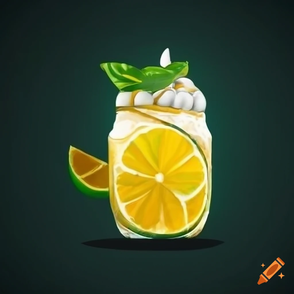Zesty lemonade logo design on Craiyon
