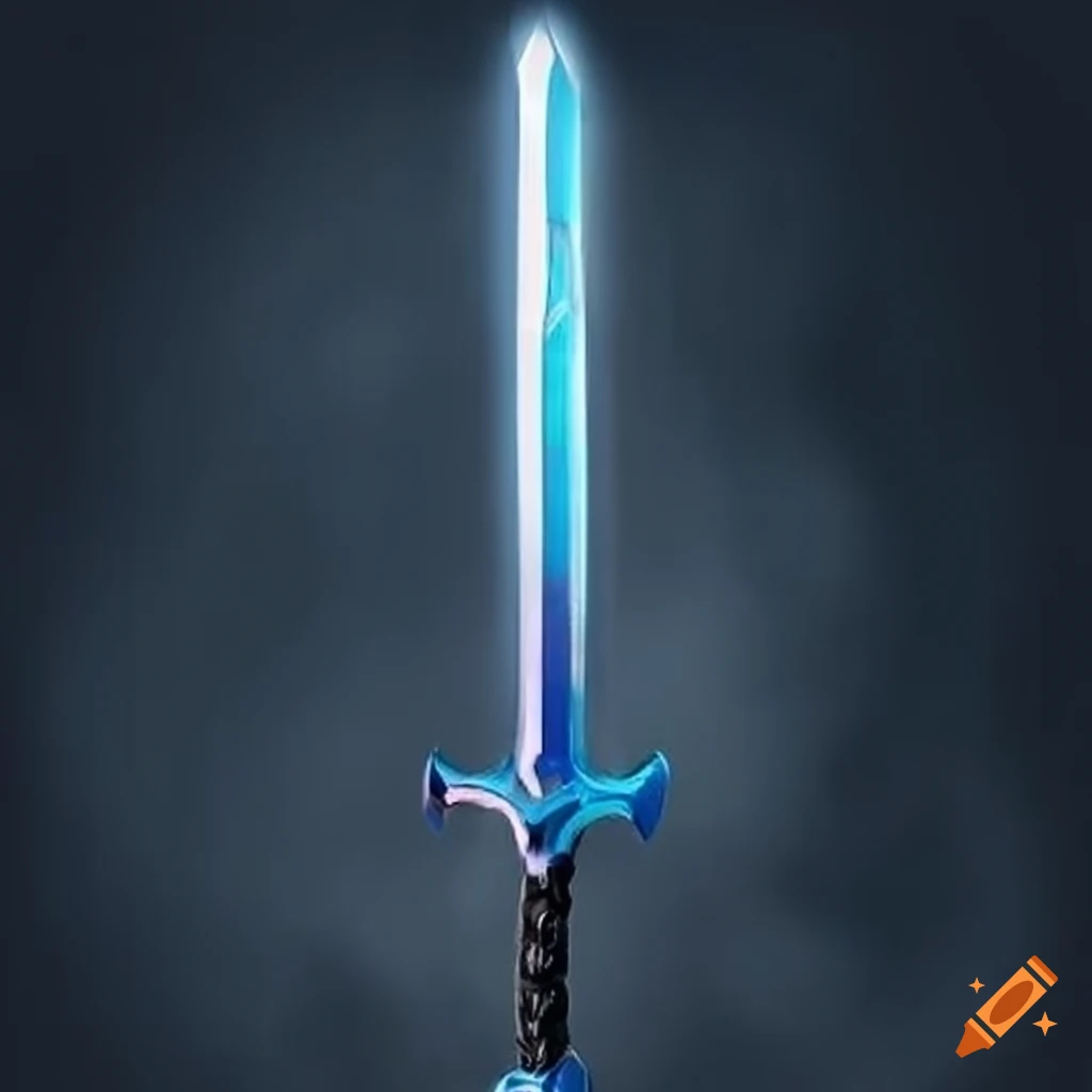 Magic straight master sword on Craiyon