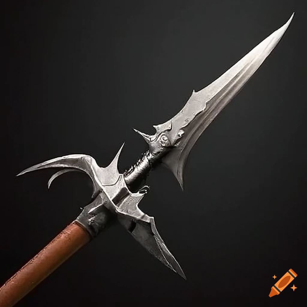 Perfect master halberd on Craiyon