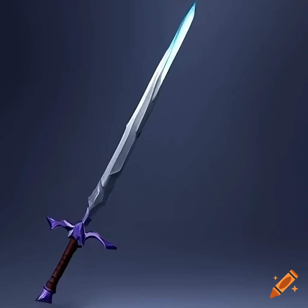 Epic magic longsword on Craiyon