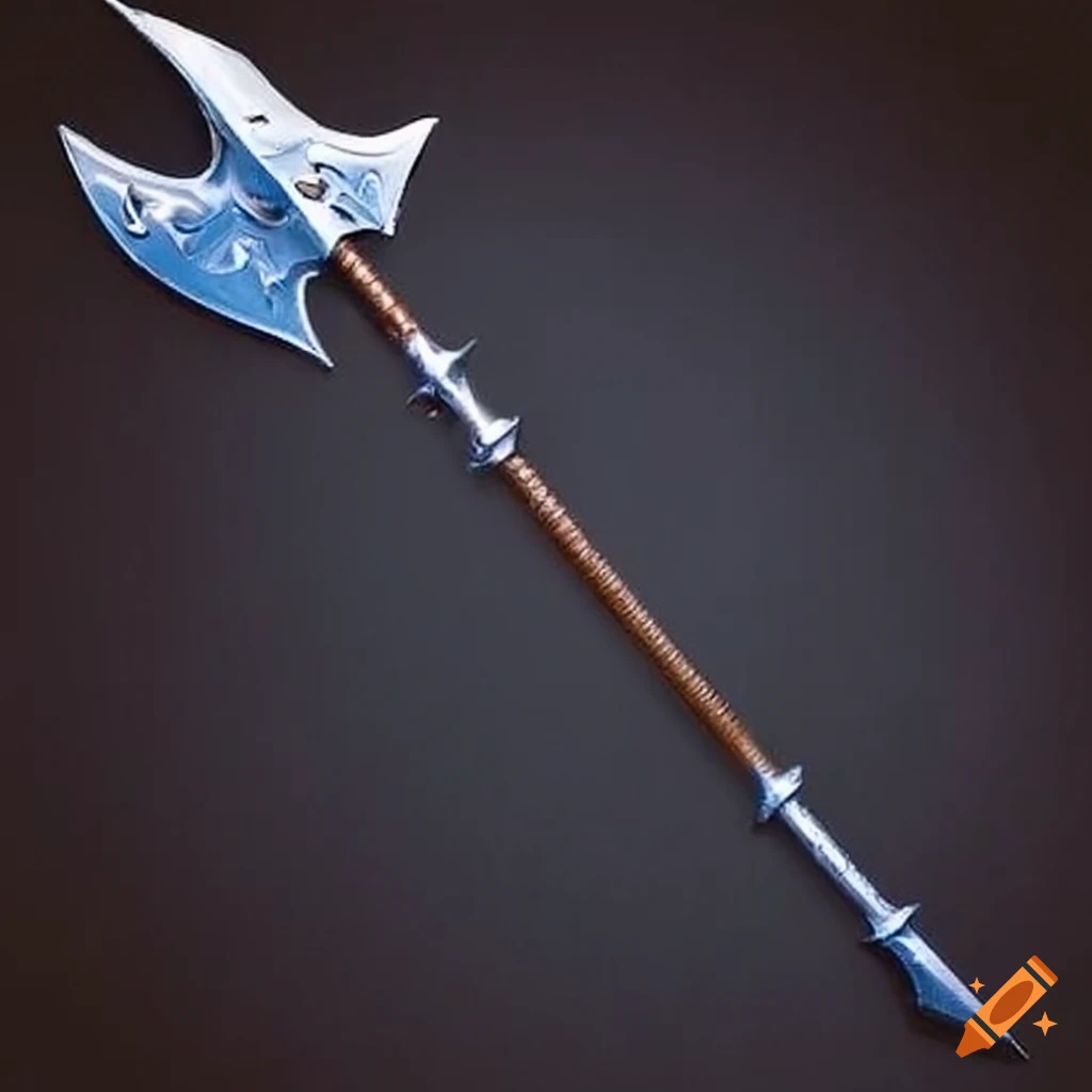 Perfect master halberd weapon on Craiyon