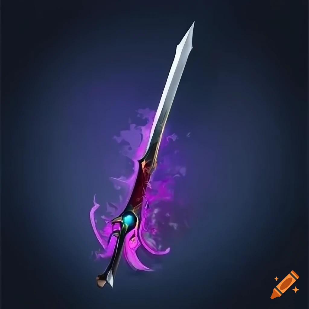 Epic magic longsword on Craiyon