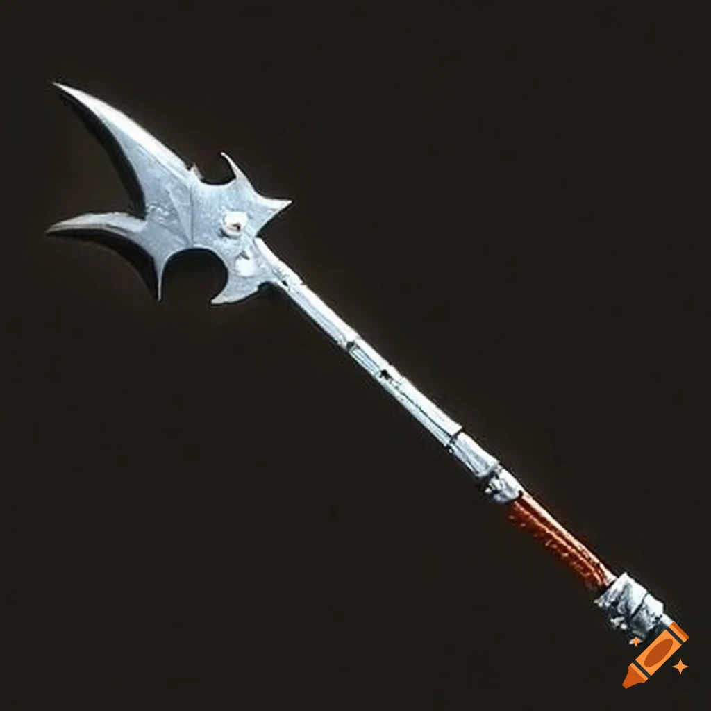 Perfect master halberd on Craiyon