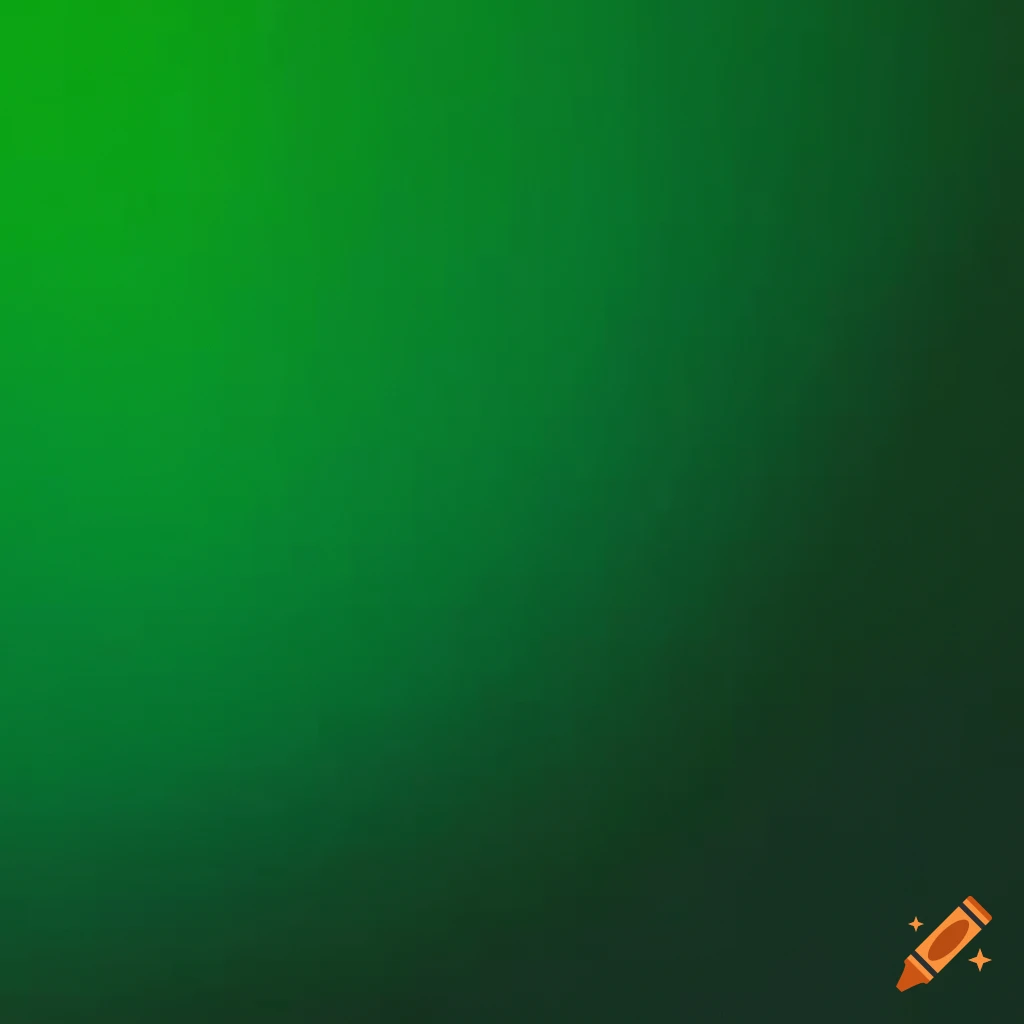 Gradient from dark green to light green on Craiyon