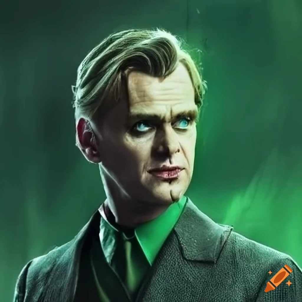 Riddler inspired by christopher nolan's dark knight movie style on Craiyon