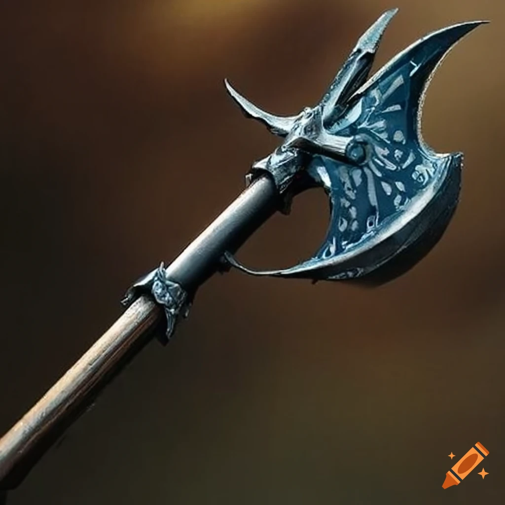 Perfect master halberd weapon on Craiyon
