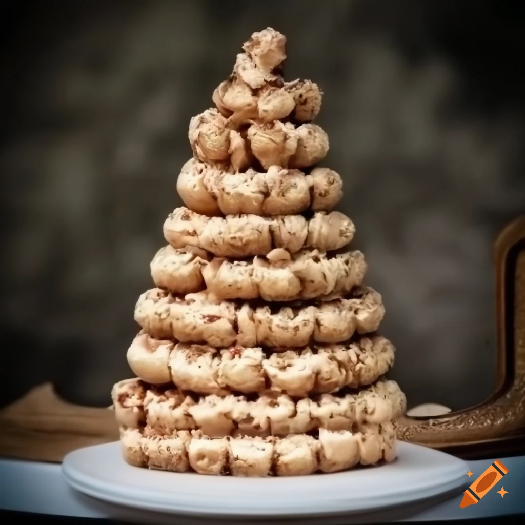 Piece montee on Craiyon