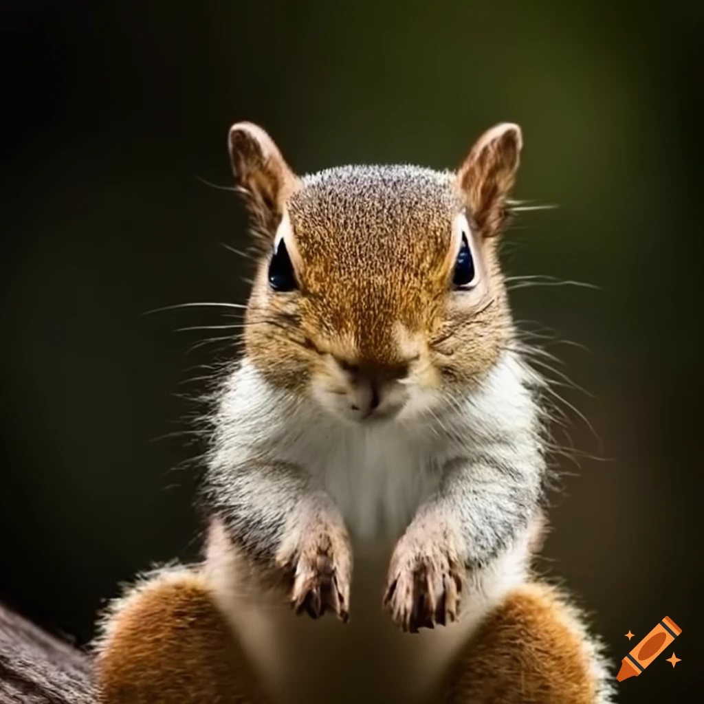 Talking squirrel on Craiyon