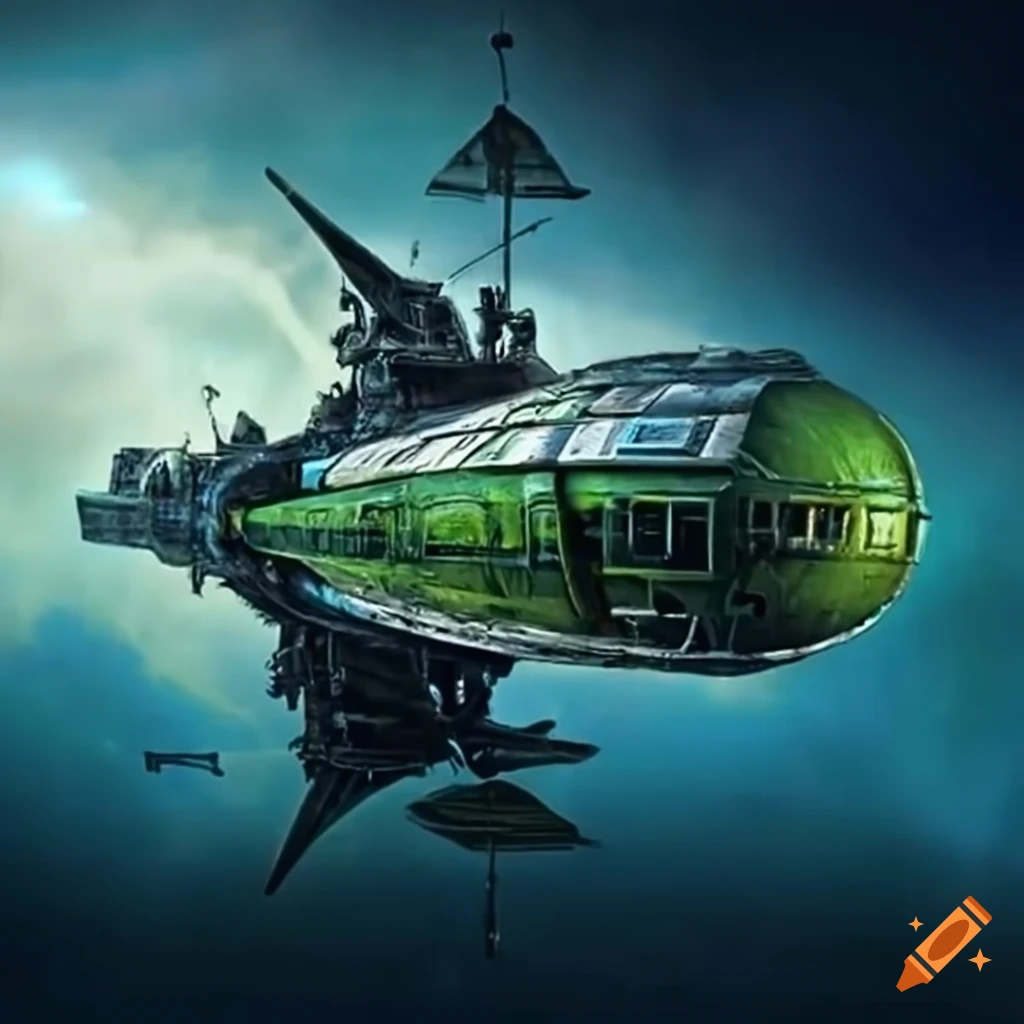 Pickle flying star wars ship on Craiyon