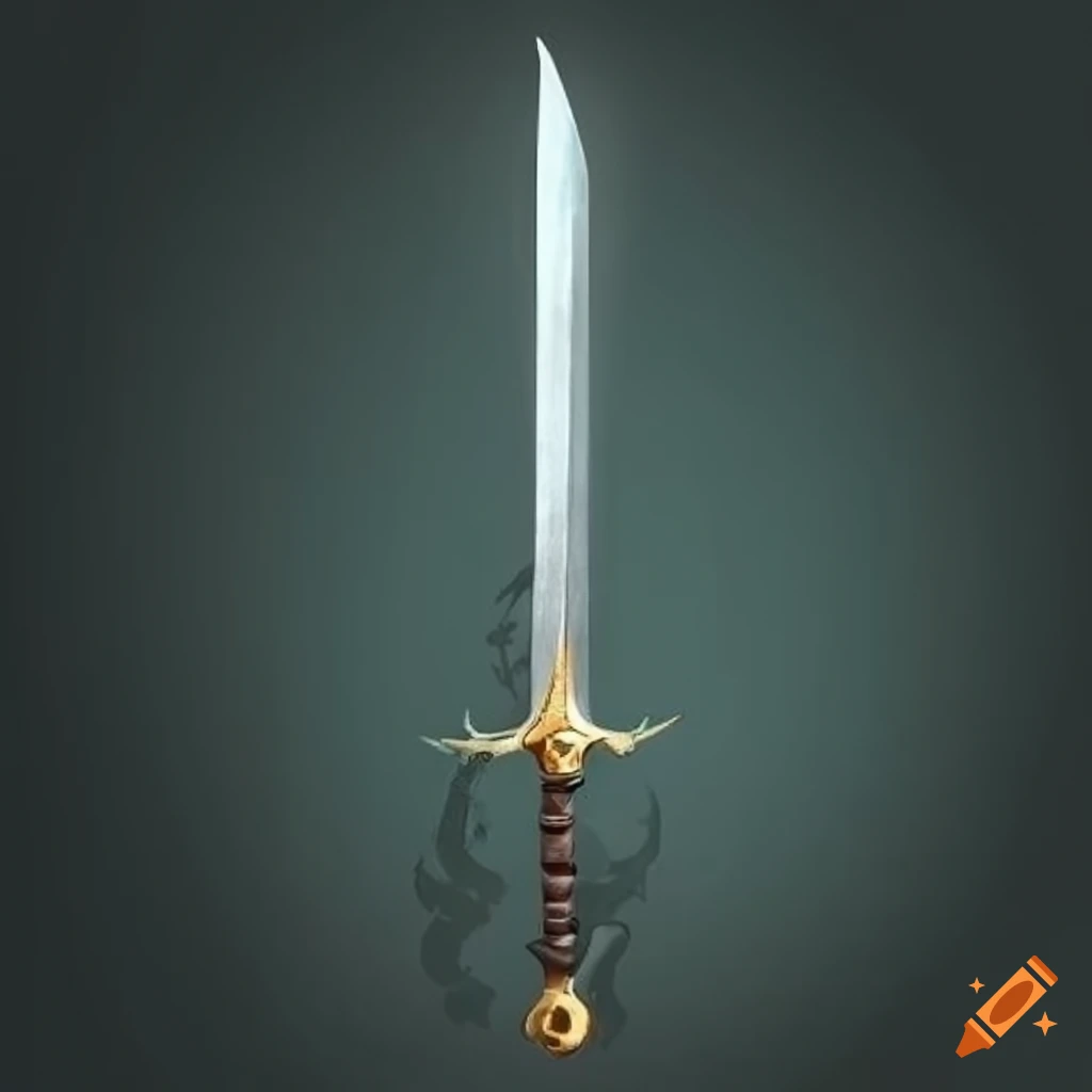 Fantasy rpg long sword on Craiyon