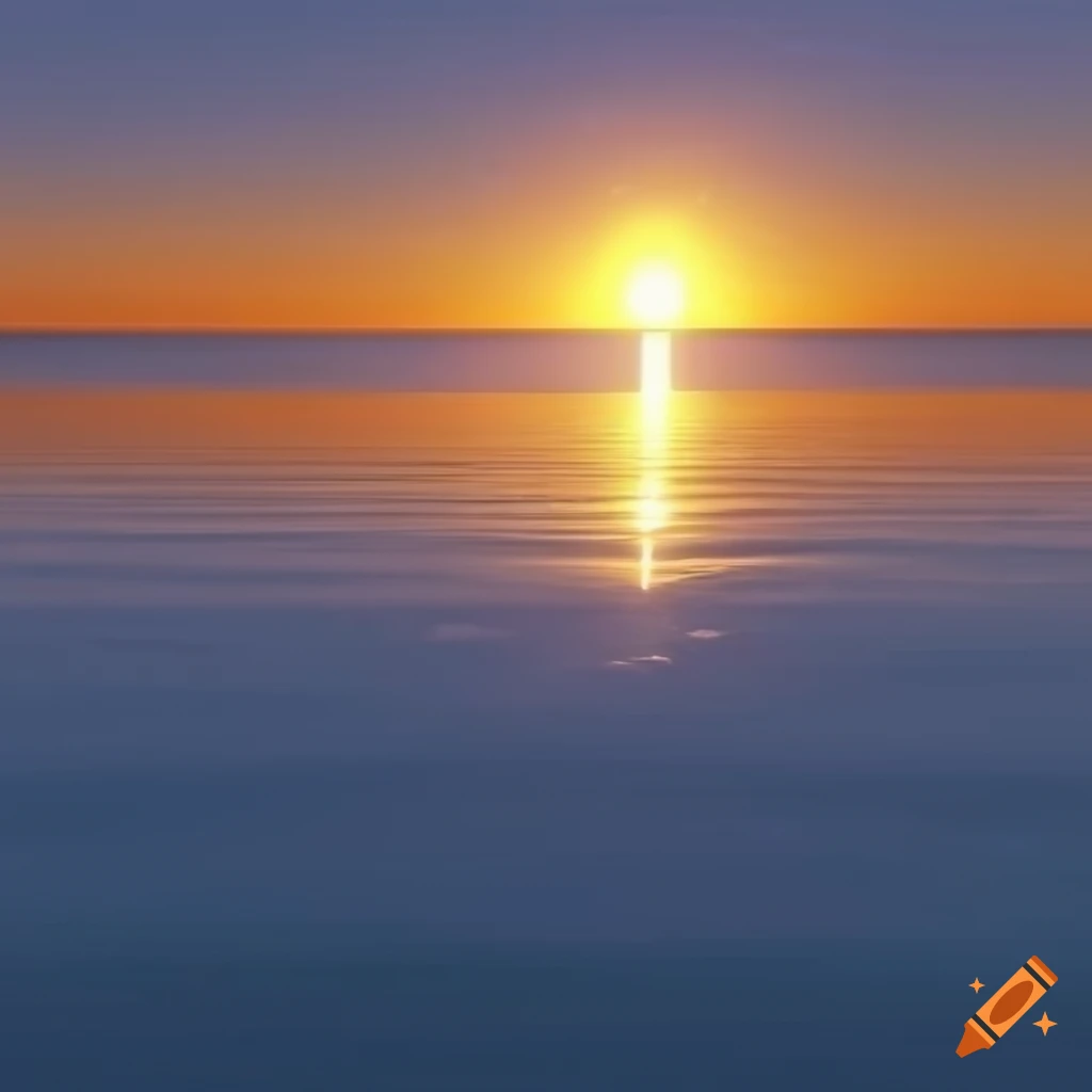 Breathtaking mountain lake at sunset with ultra-high definition ...