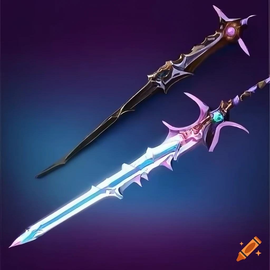 Epic magic longsword on Craiyon