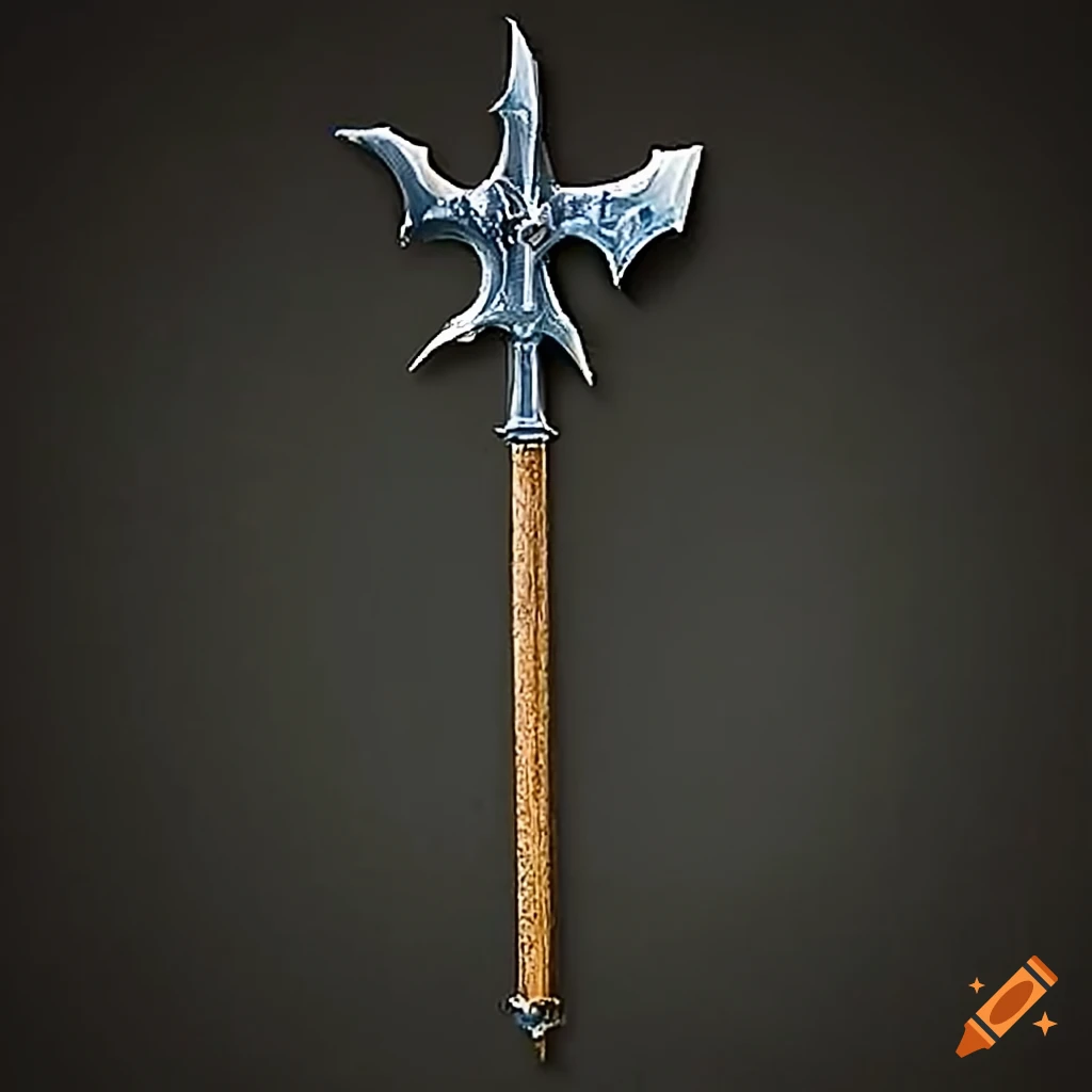 Perfect master halberd on Craiyon