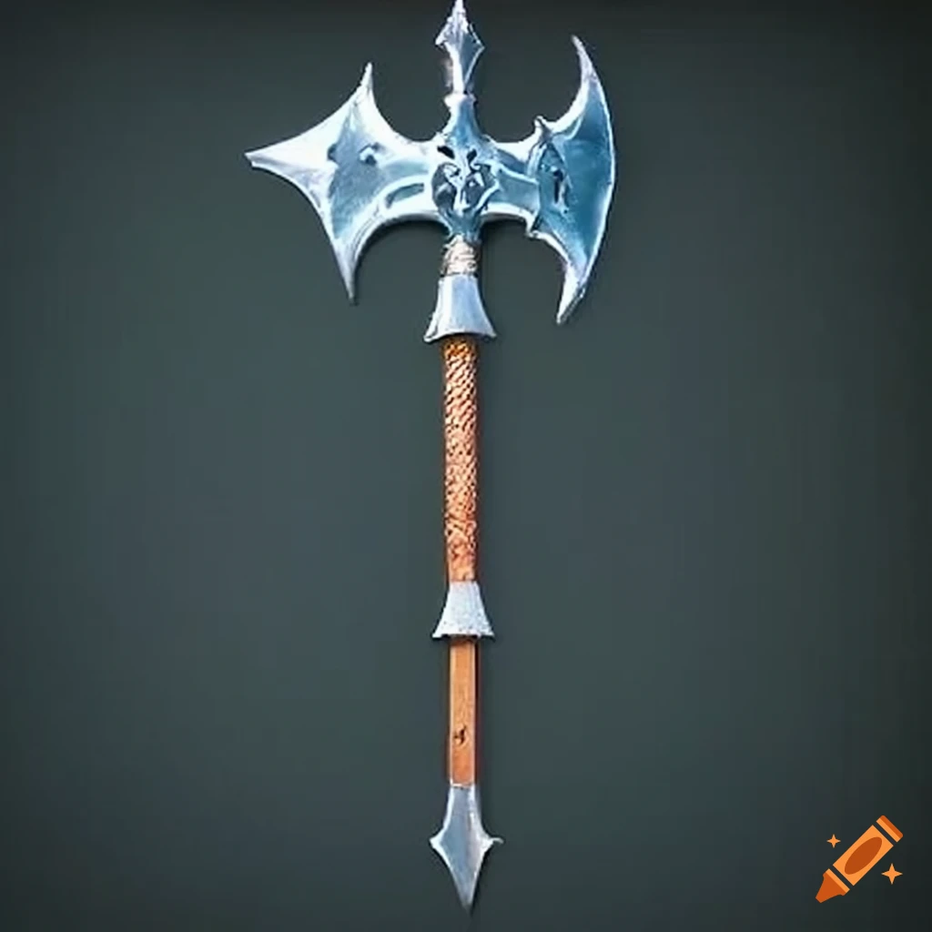 Perfect master halberd on Craiyon