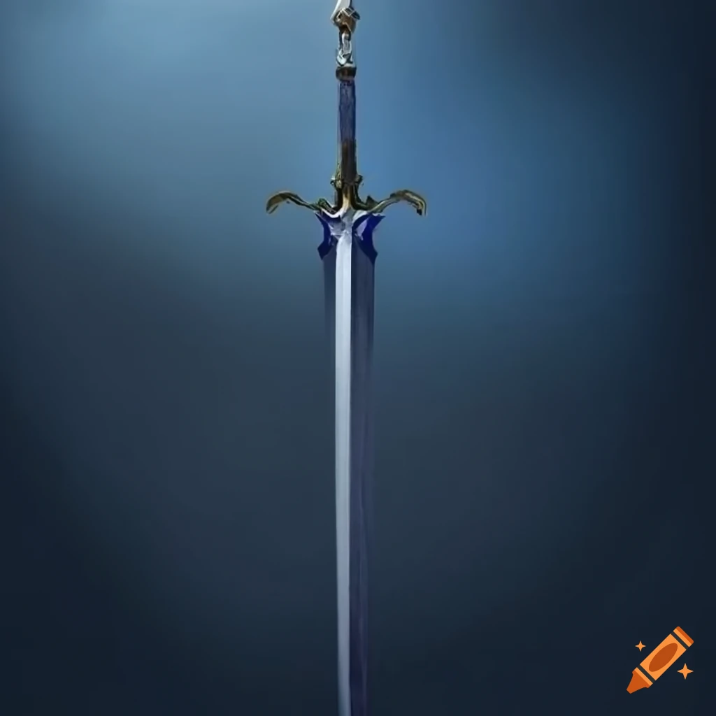 Epic magic longsword on Craiyon