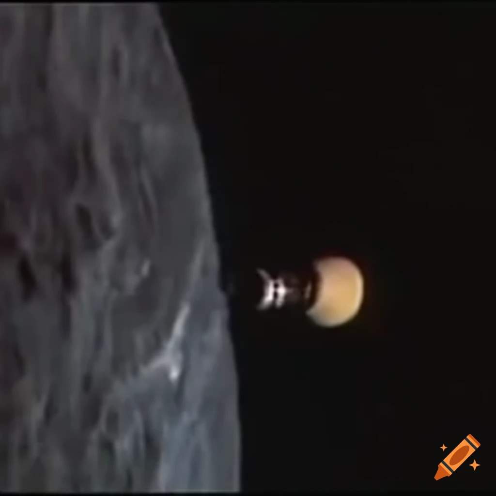 1973 nasa footage of 'kick the buddy' on Craiyon