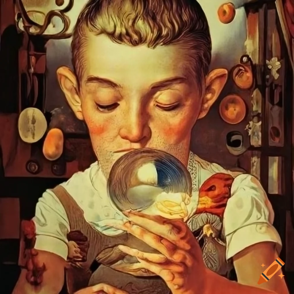 Intricate vintage poster with detailed design on Craiyon